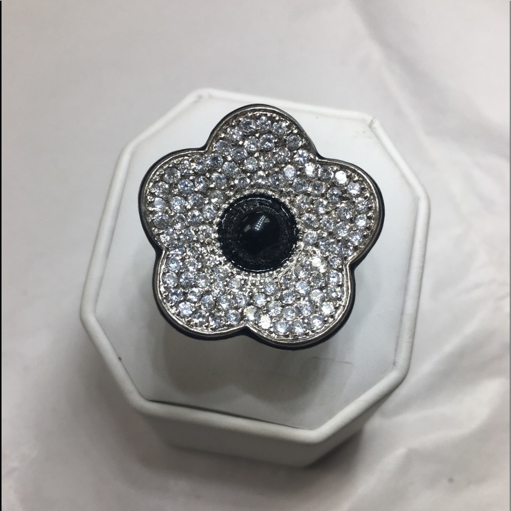 New Sterling Silver 825 Ring - Gem